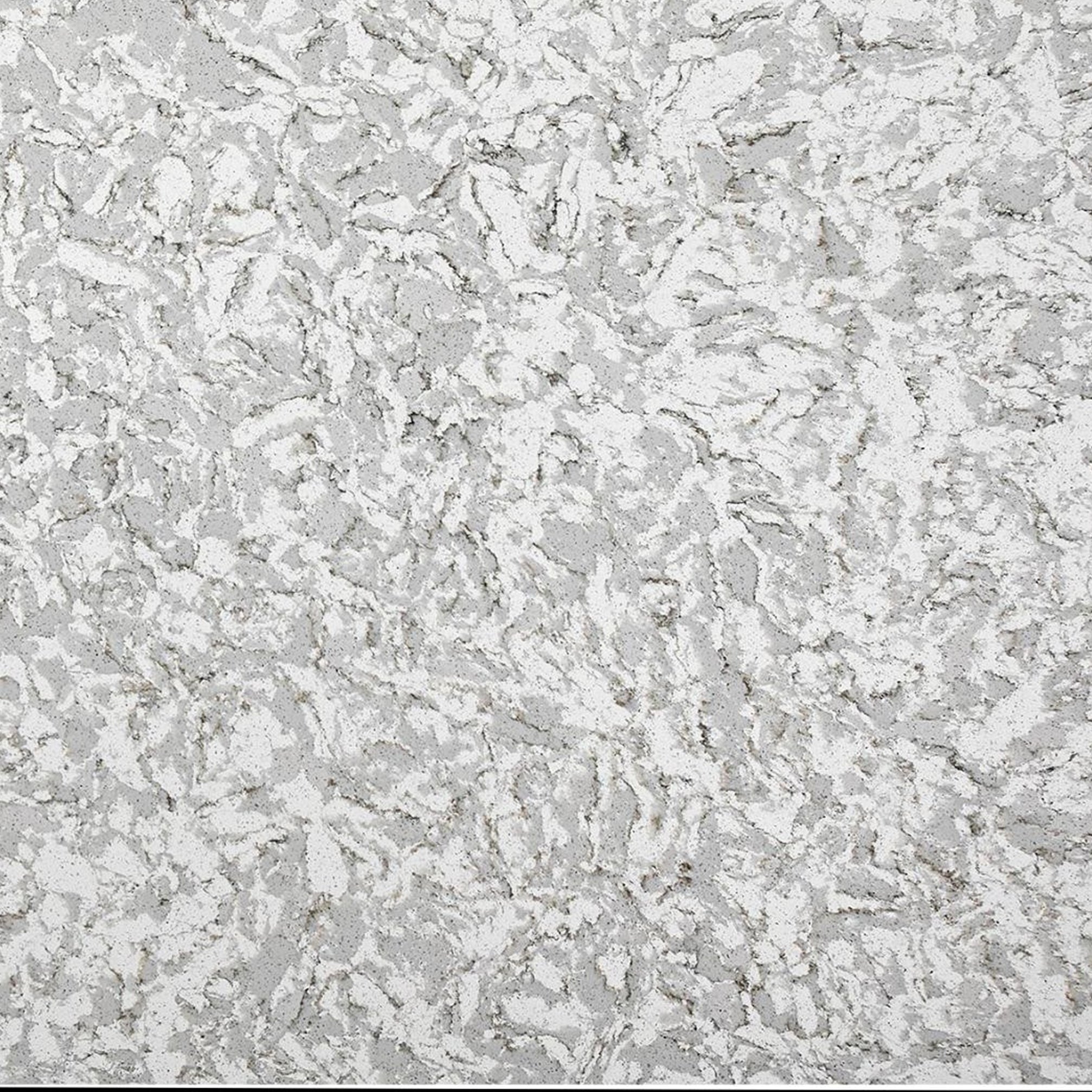 Atlante Grey Polished Quartz: Customise Easily! | www.work-tops.com