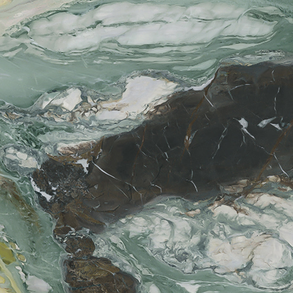 DREAMING GREEN POLISHED PORCELAIN