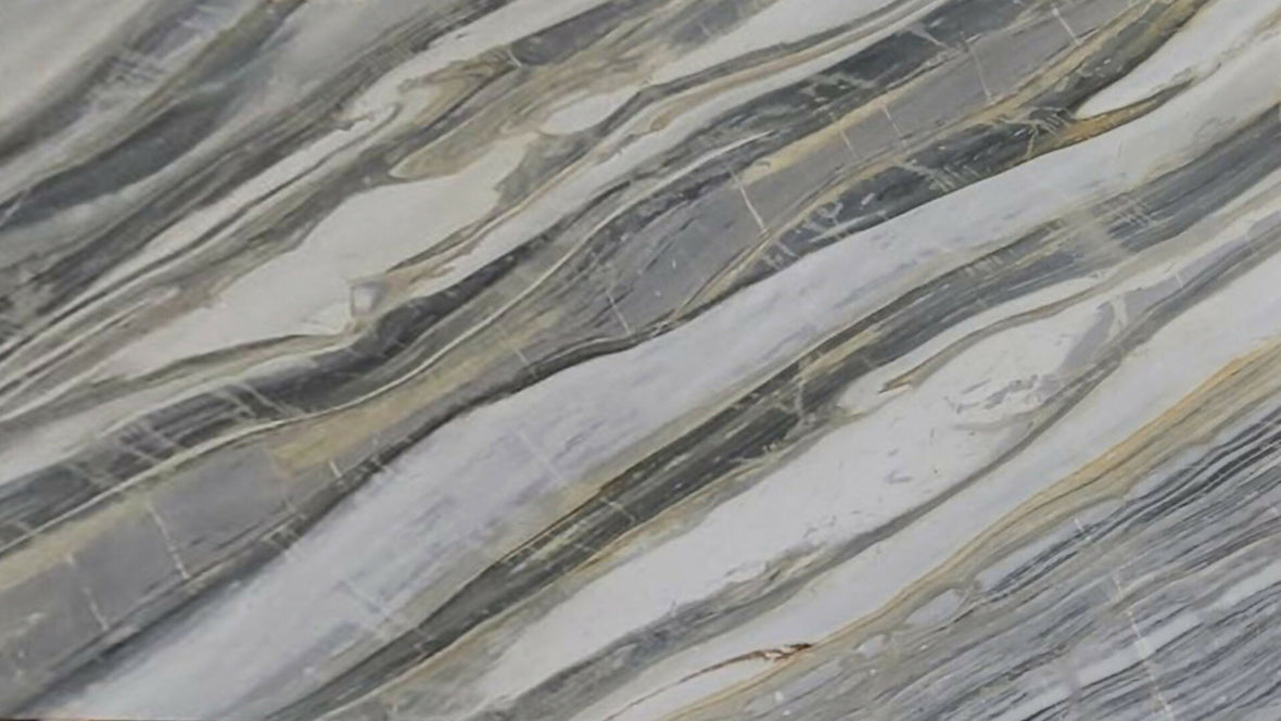 Volakas Gold Marble - White Marble with Gold Veins | UK | www.work-tops.com