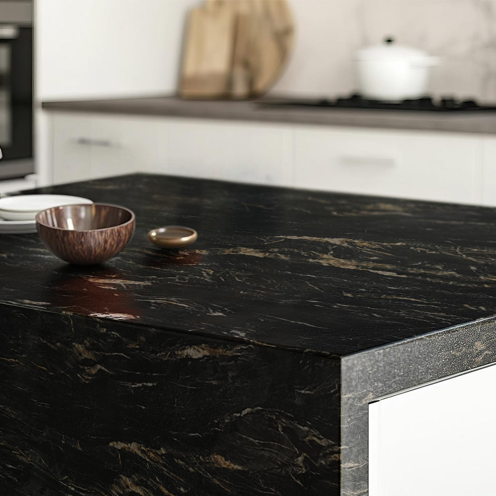 Belvedere Polished Quartzite – Bold & Luxurious Worktop | www.work-tops.com