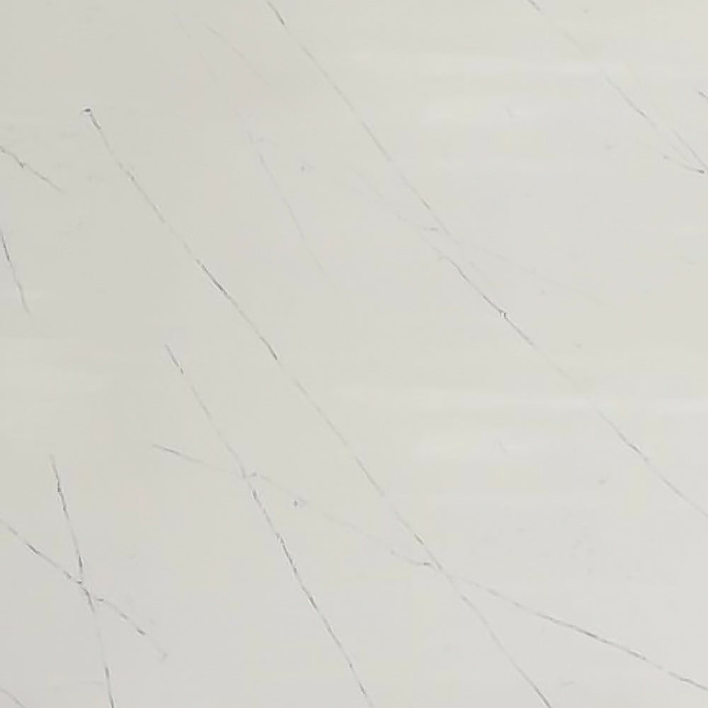 Calacatta Glacial Quartz - Elegant White & Grey Veined Quartz | UK