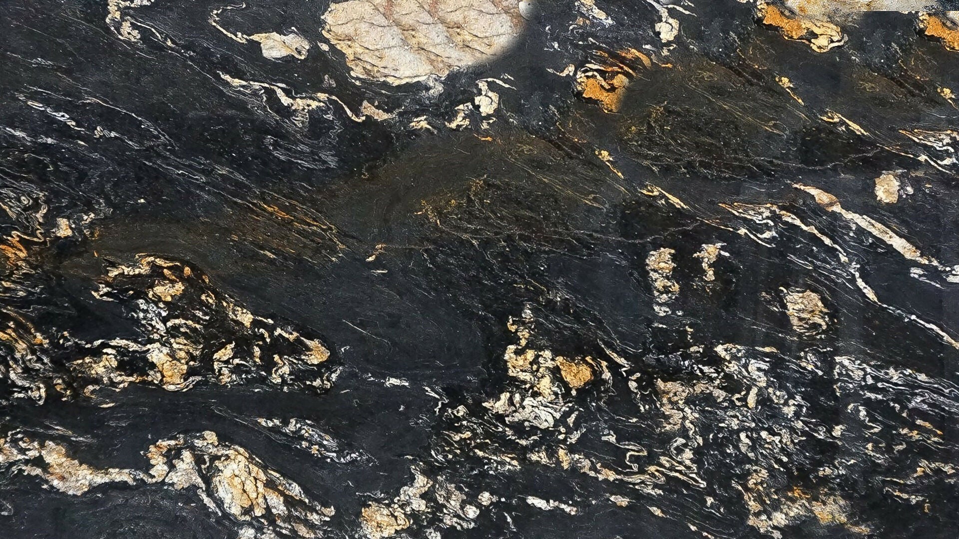 Black Fusion Granite - Elegant Black Polished Granite Slab | UK | www ...