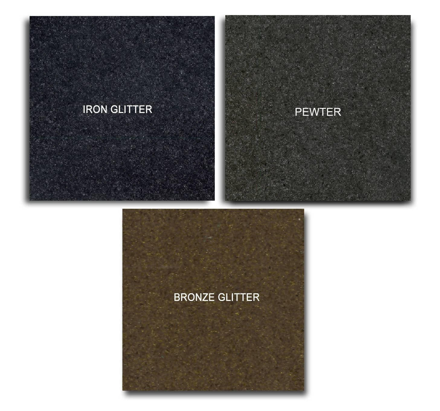 Pewter Glitter Quartz available in UK| Black quartz | www.work-tops.com