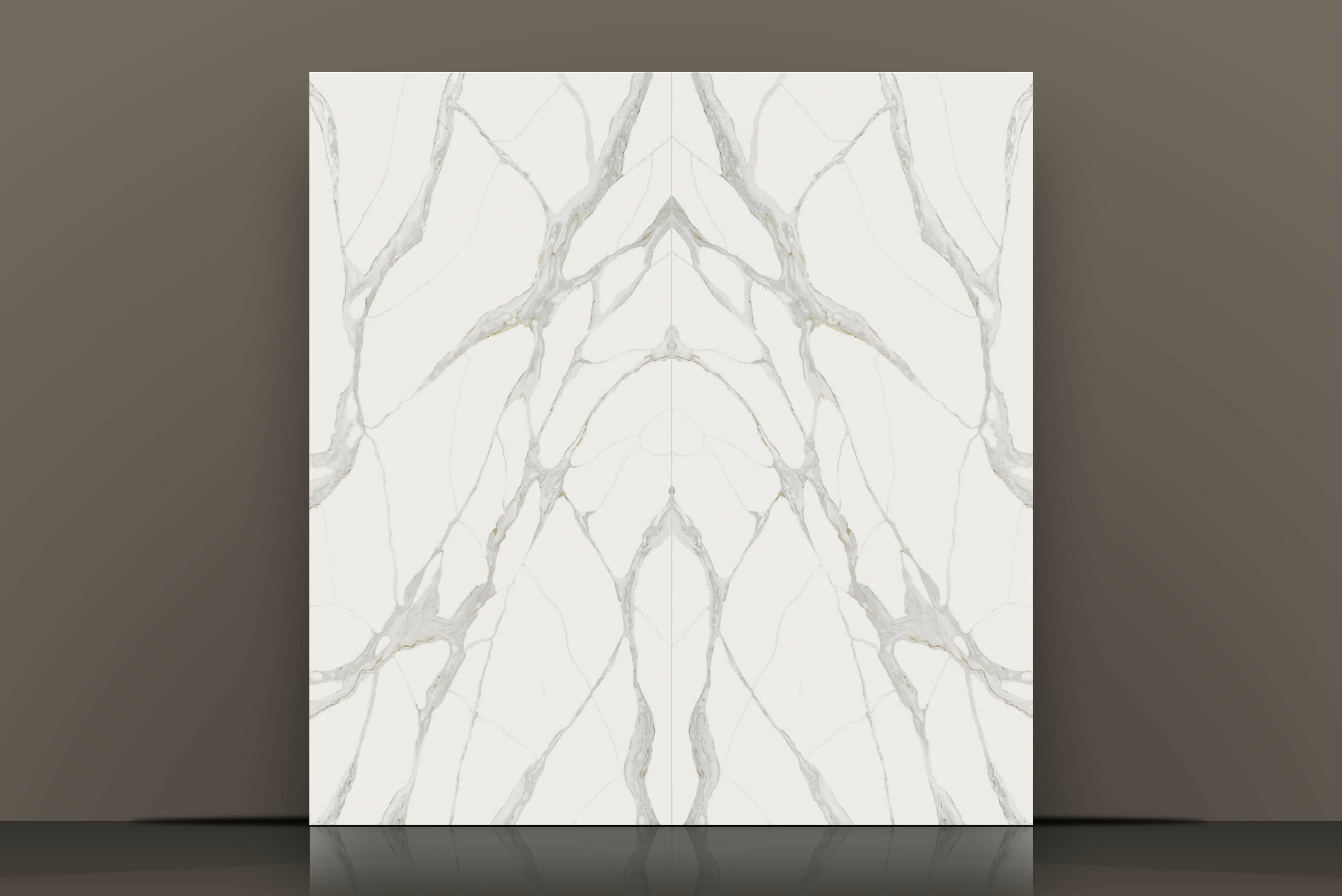 Antolini Calacatta Extreme Bookmatch Quartz available in UK| White ...