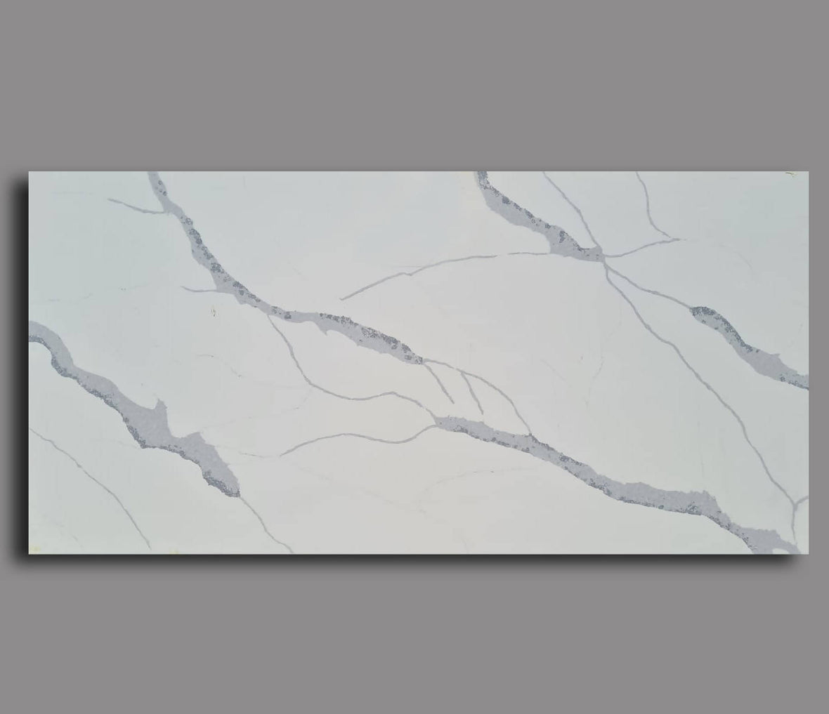 Statuario Coral Quartz Available in UK | Marble-Effect Slab | www.work ...