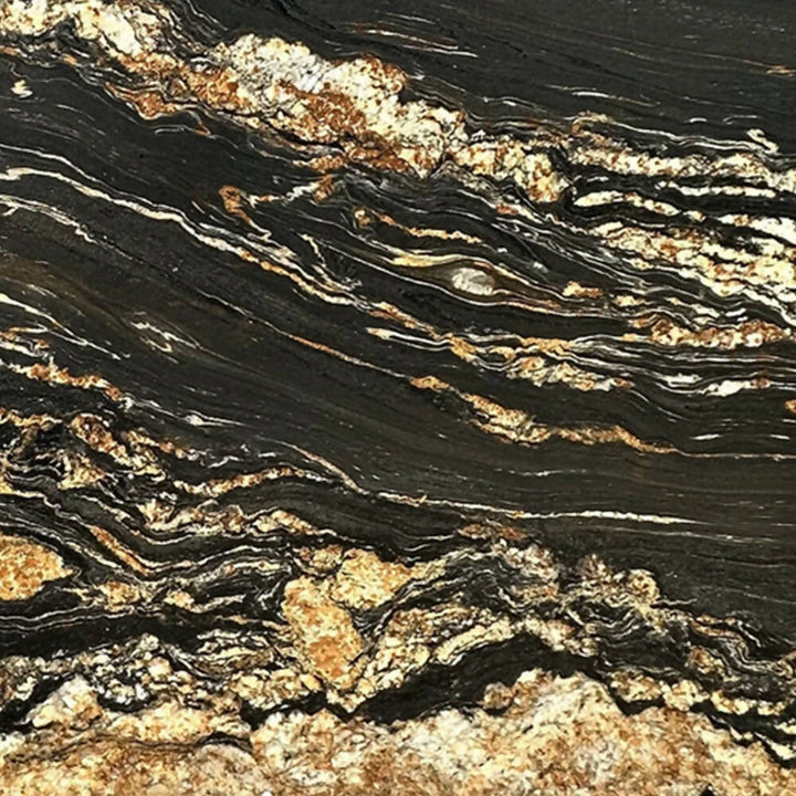 Stunning Black and Gold Kitchen Worktops; Upgrade Now!