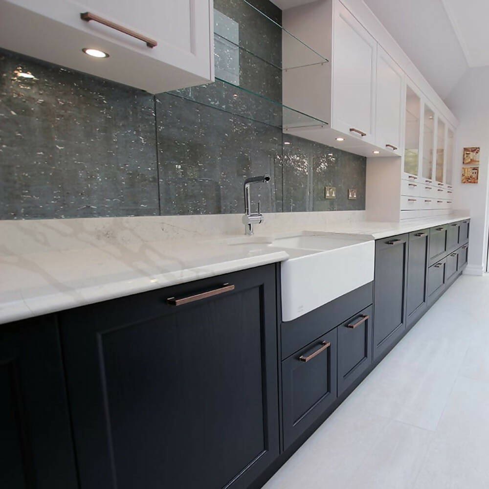 Calacatta Light Quartz UK | Easy Maintenance Worktop | www.work-tops.com