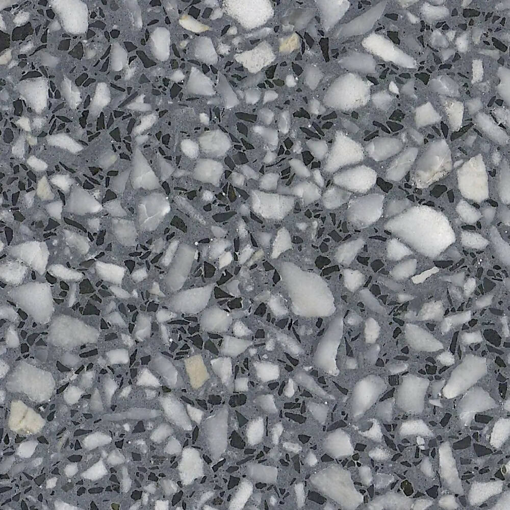 Basalt Grey Terrazzo in UK| Grey kitchen | www.work-tops.com