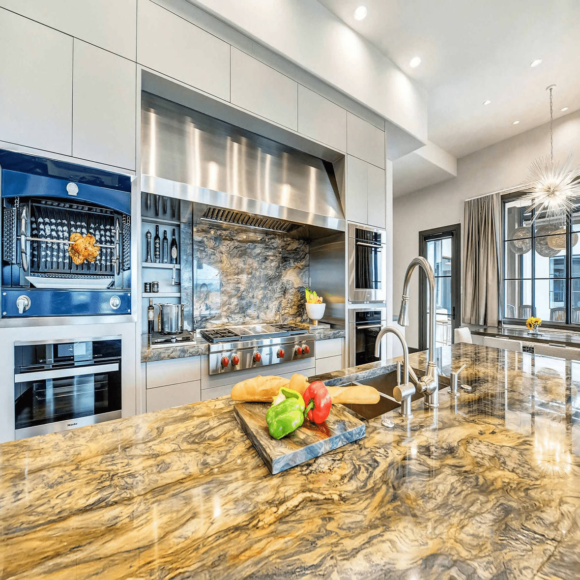 Golden Fusion Quartzite| Multicolour, Fascinating Pattern Worktop | www ...