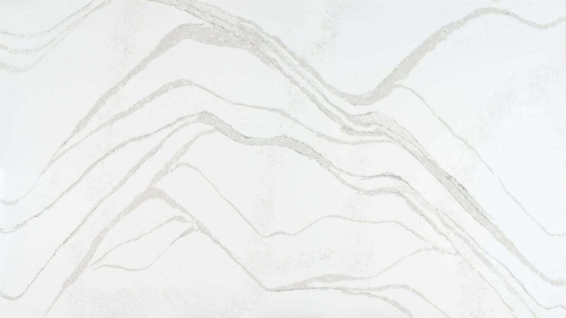 Calacatta Wave Light Quartz Available in UK | White Quartz