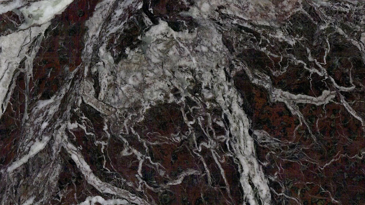 Rosso Levanto marble available in UK | Red Black Worktop