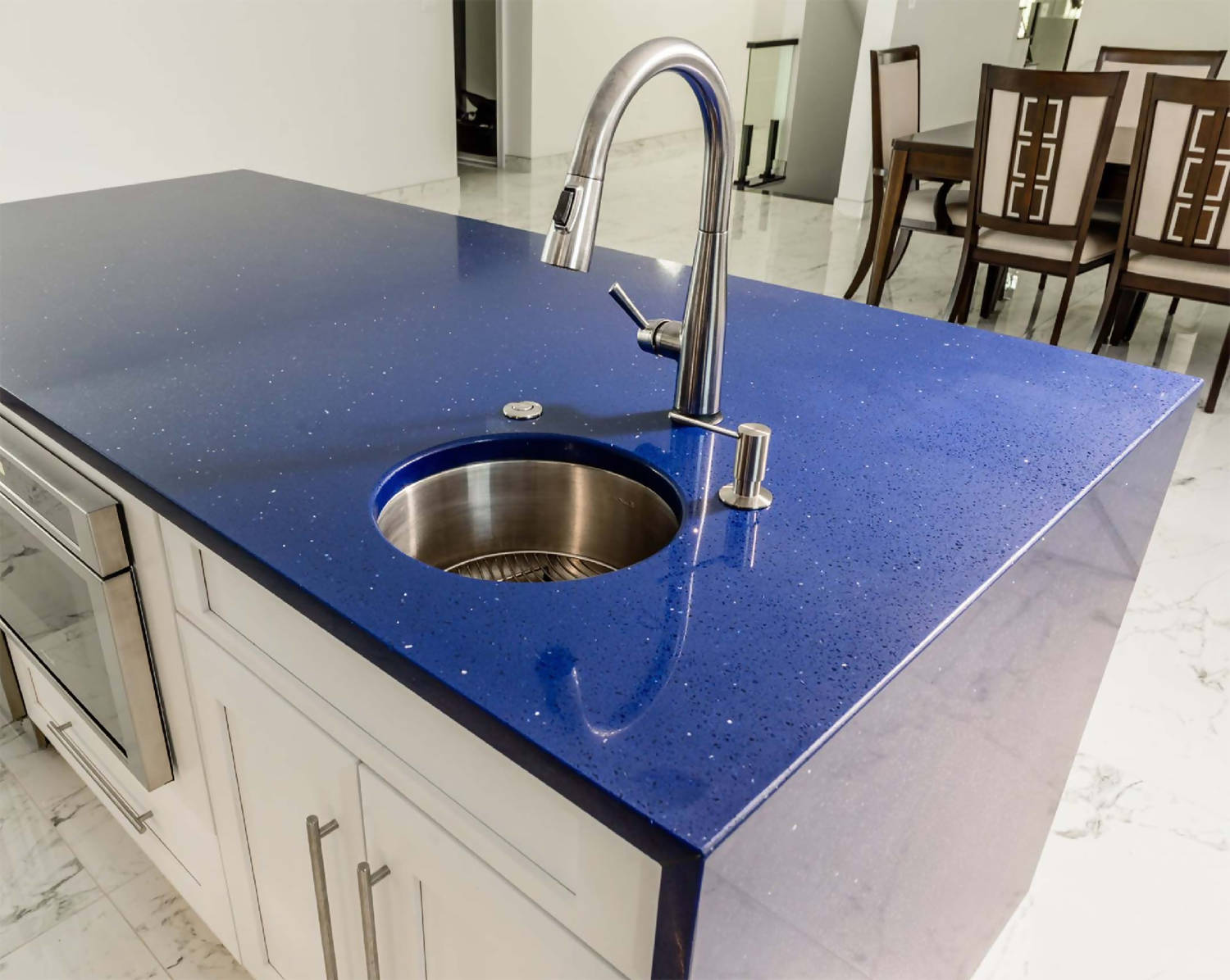 Blue Sparkle Quartz for sale in UK | Blue Quartz | www.work-tops.com