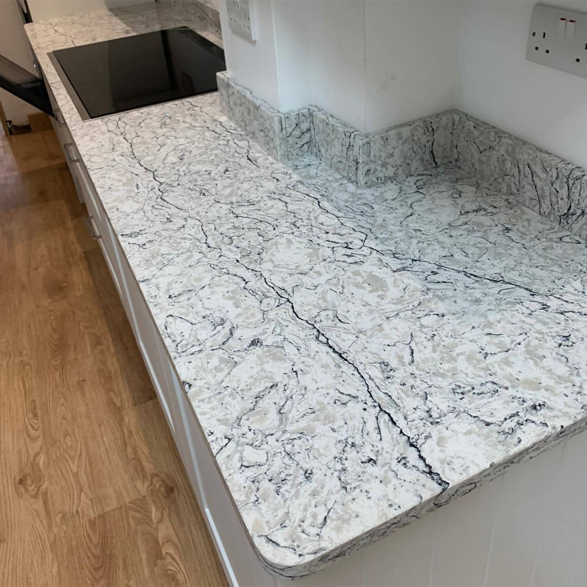 Monaco Quartz for sale in UK | Grey Quartz | www.work-tops.com