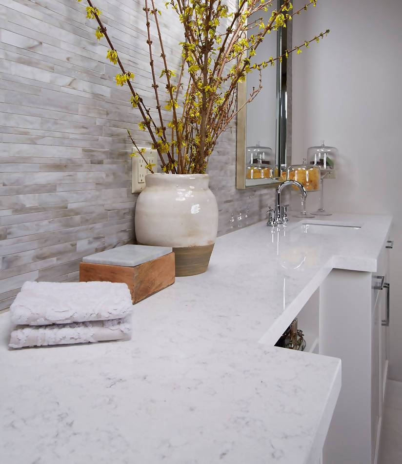 Victoria Quartz available in UK| White quartz | www.work-tops.com