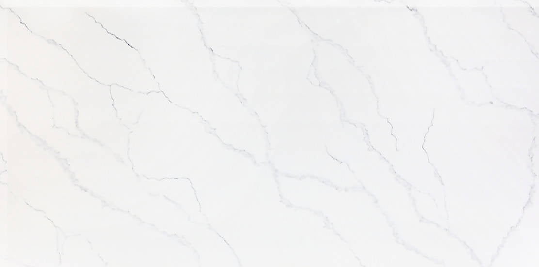 Calacatta Imperial quartz available in UK| White quartz | www.work-tops.com