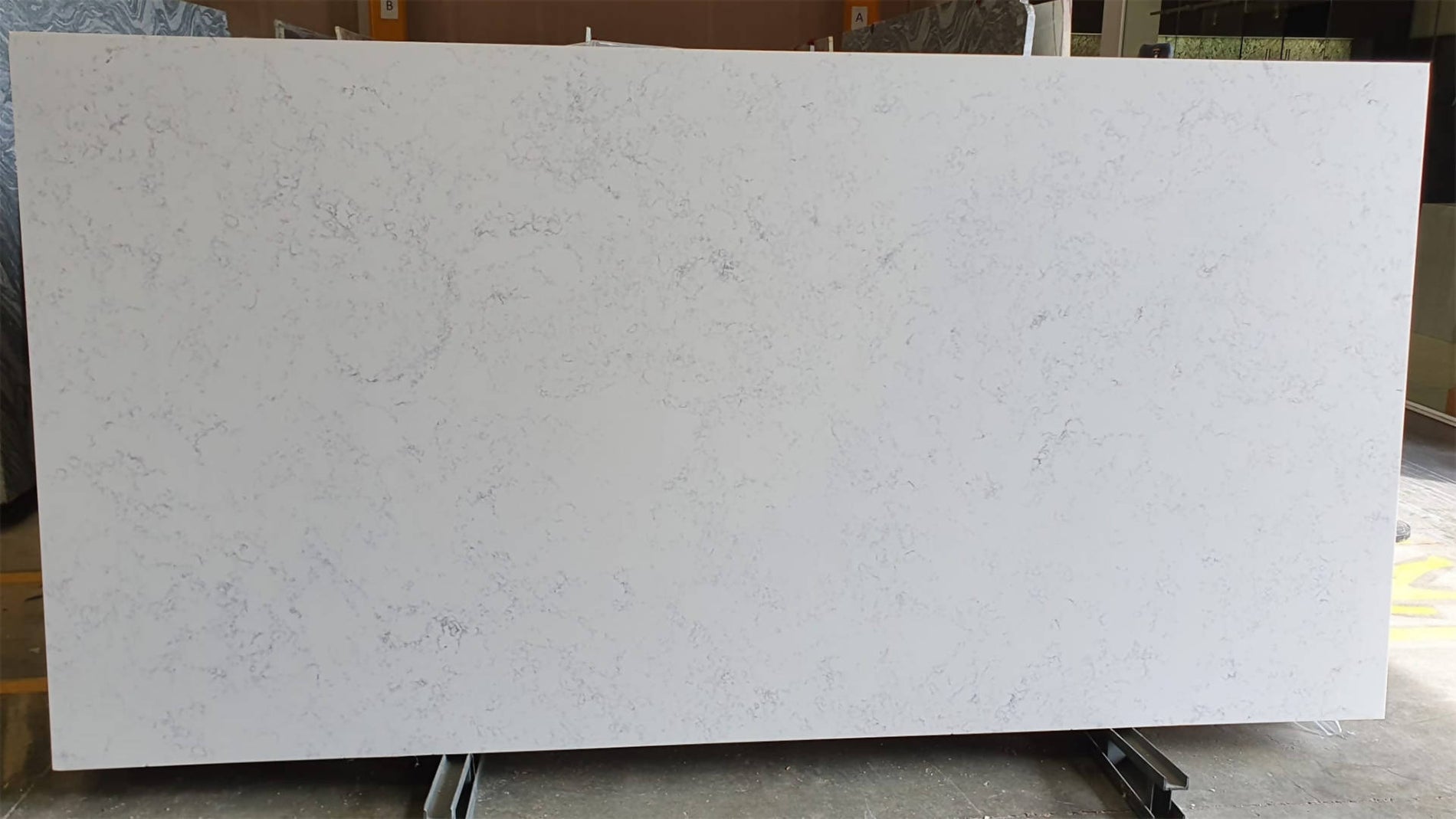 New Carrara Classic Quartz available in UK| White quartz | www.work ...