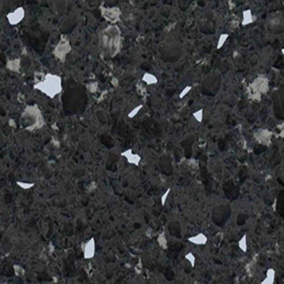 Black Metallic Quartz Available in UK | Durable Worktop | www.work-tops.com