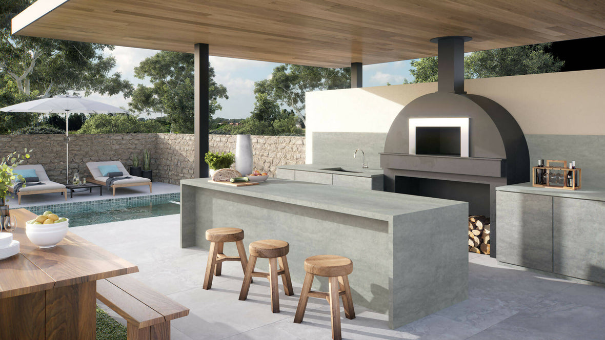 Aluminous Metropolitan Porcelain available in UK| White Slab | www.work ...