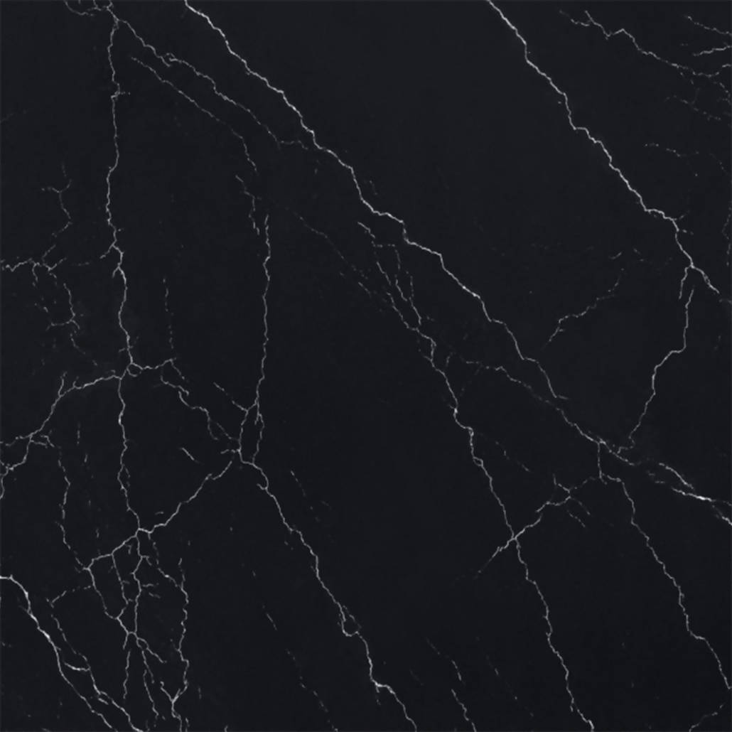 Thunder Black Quartz available in UK | Black, Veined Worktop | www.work ...