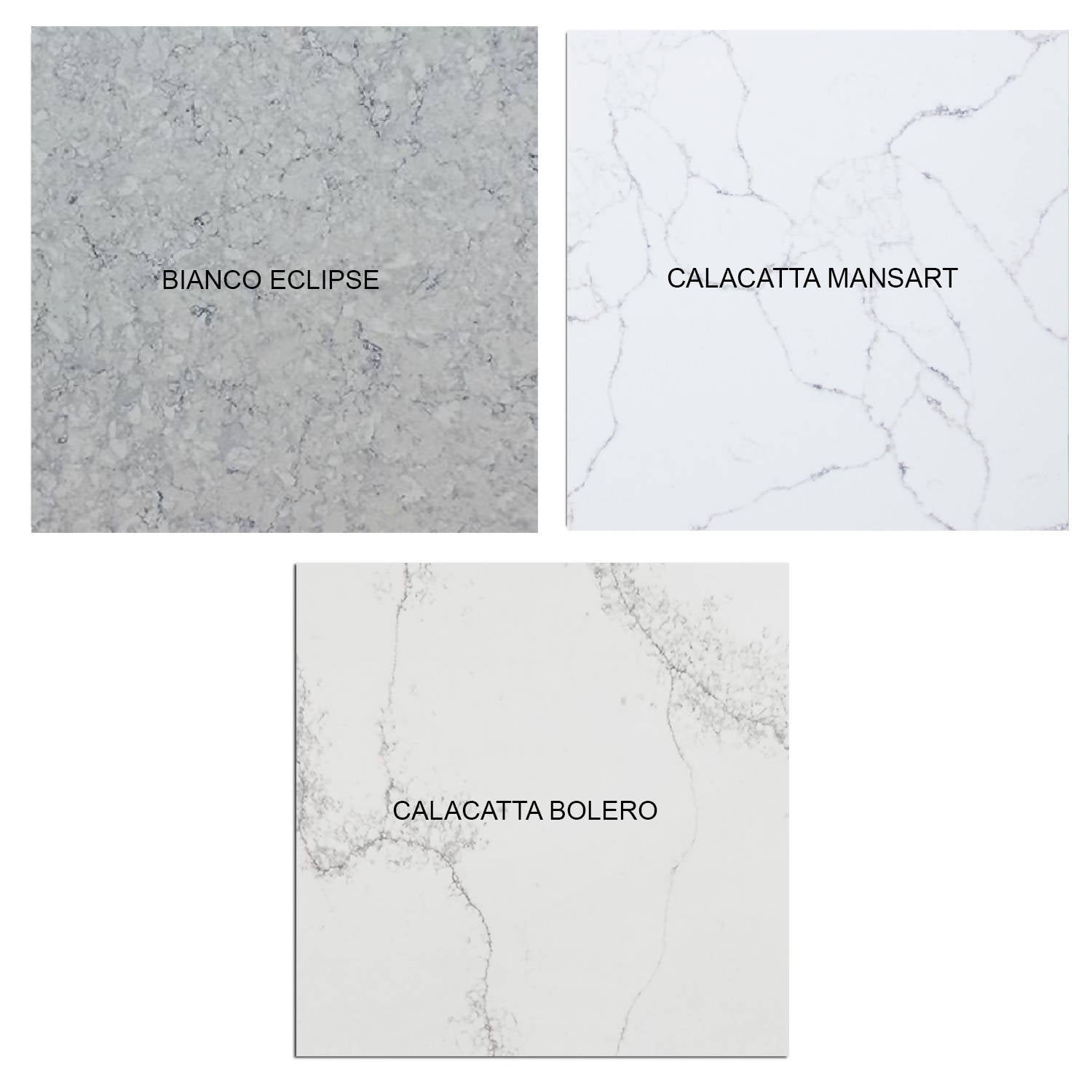 Calacatta Bianco Eclipse Quartz Available in UK |Marble-effect Worktop ...